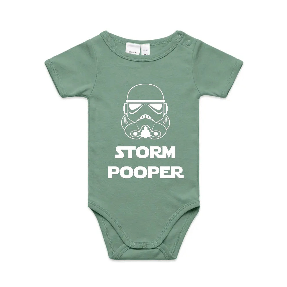 Storm Pooper Romper | Parody Baby Romper | Funky Gifts Australia